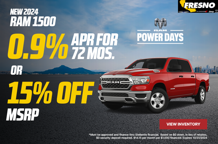 New CDJR Vehicles For Sale Near Me | Fresno, CA